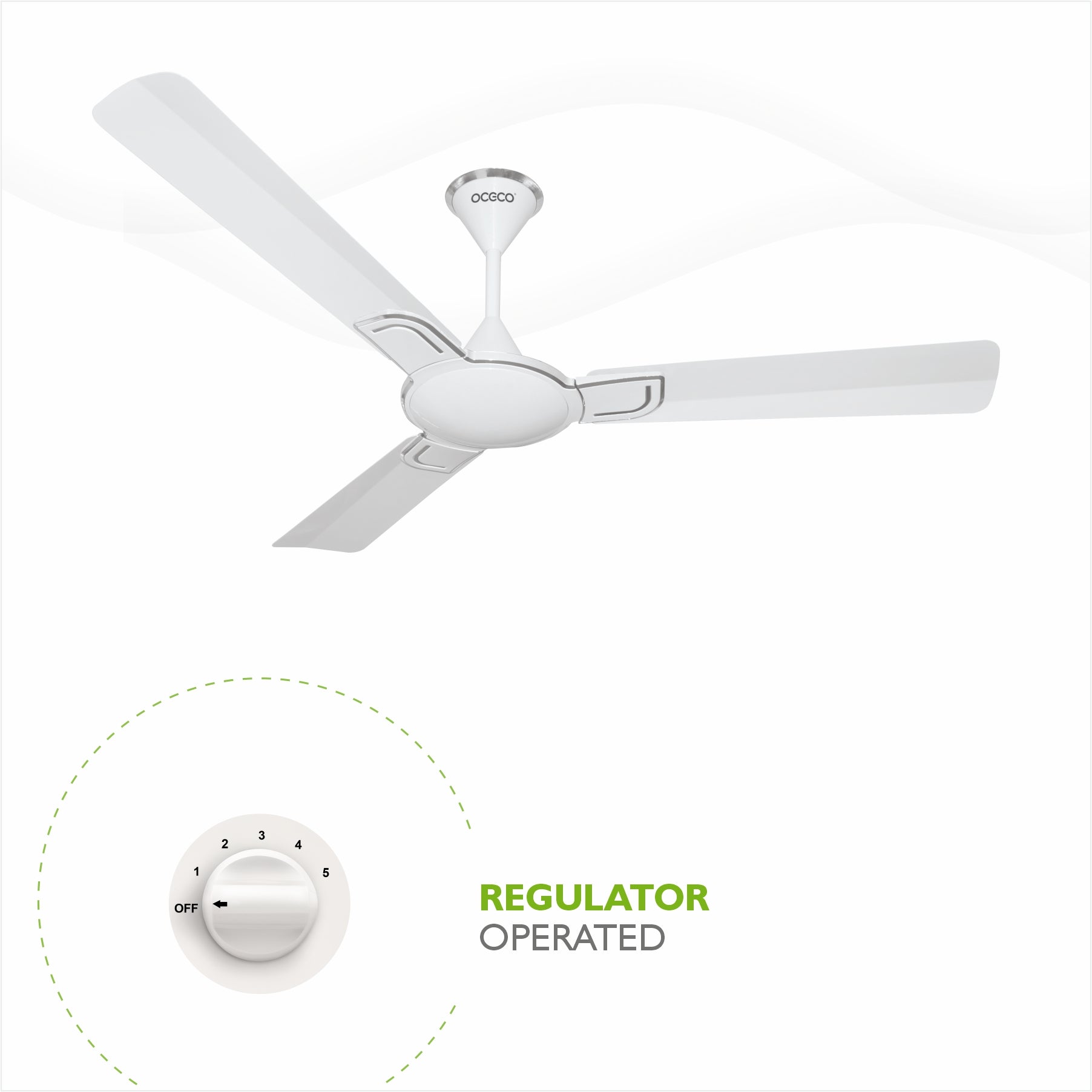 Smart A1 Ceiling Fan, the ultimate blend of aesthetic design, With a b ...